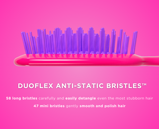 UNbrush Detangling Hair Brush - Pink Burst - FHI Heat™