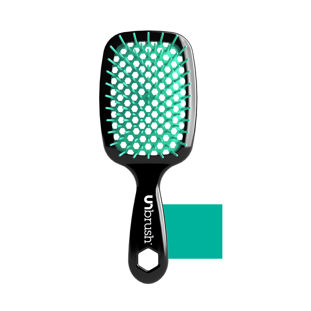 Detangling Hair Brush: UNbrush - Lagoon Mint - FHI Heat™