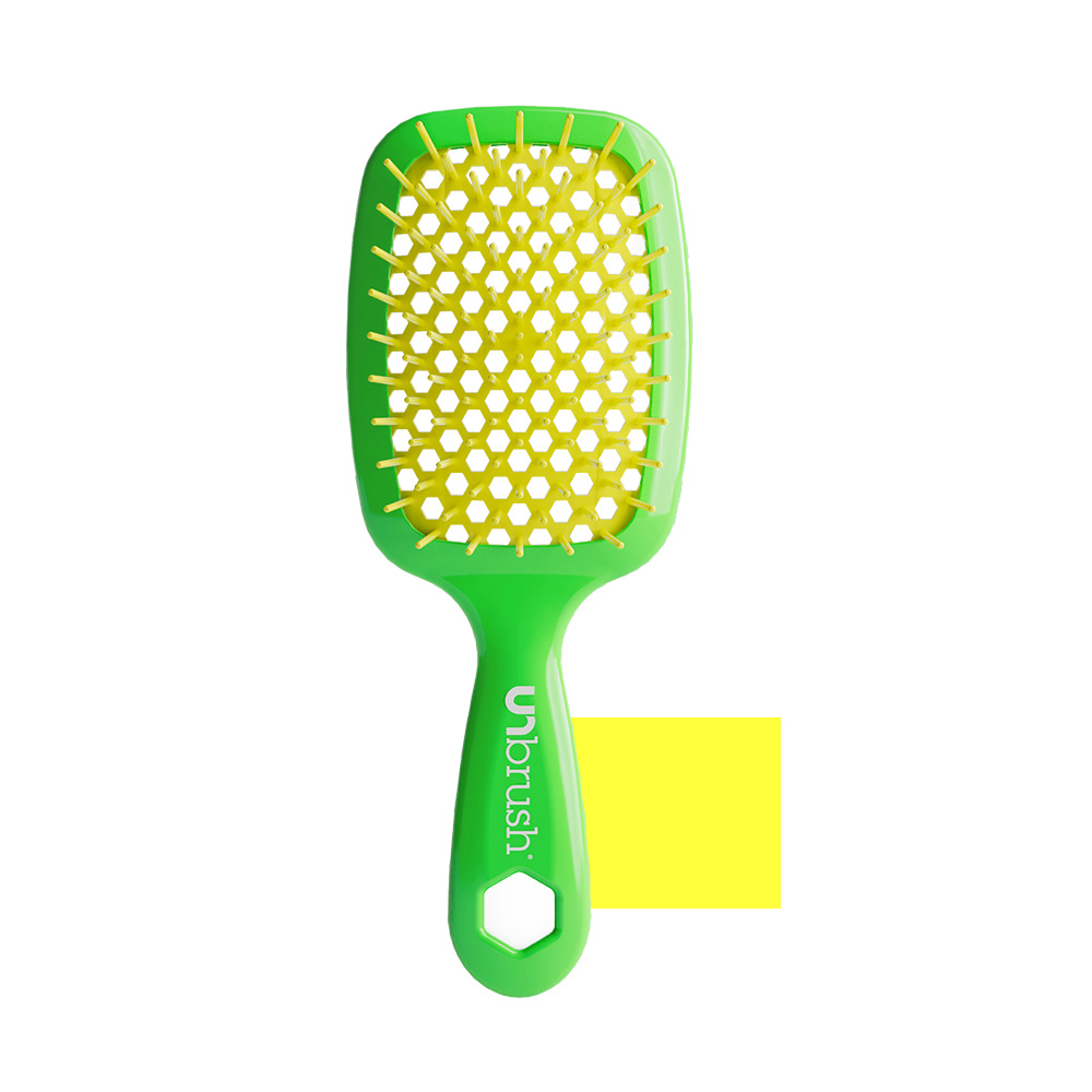 UNbrush Detangling Hair Brush - Lemon Lime - FHI Heat™