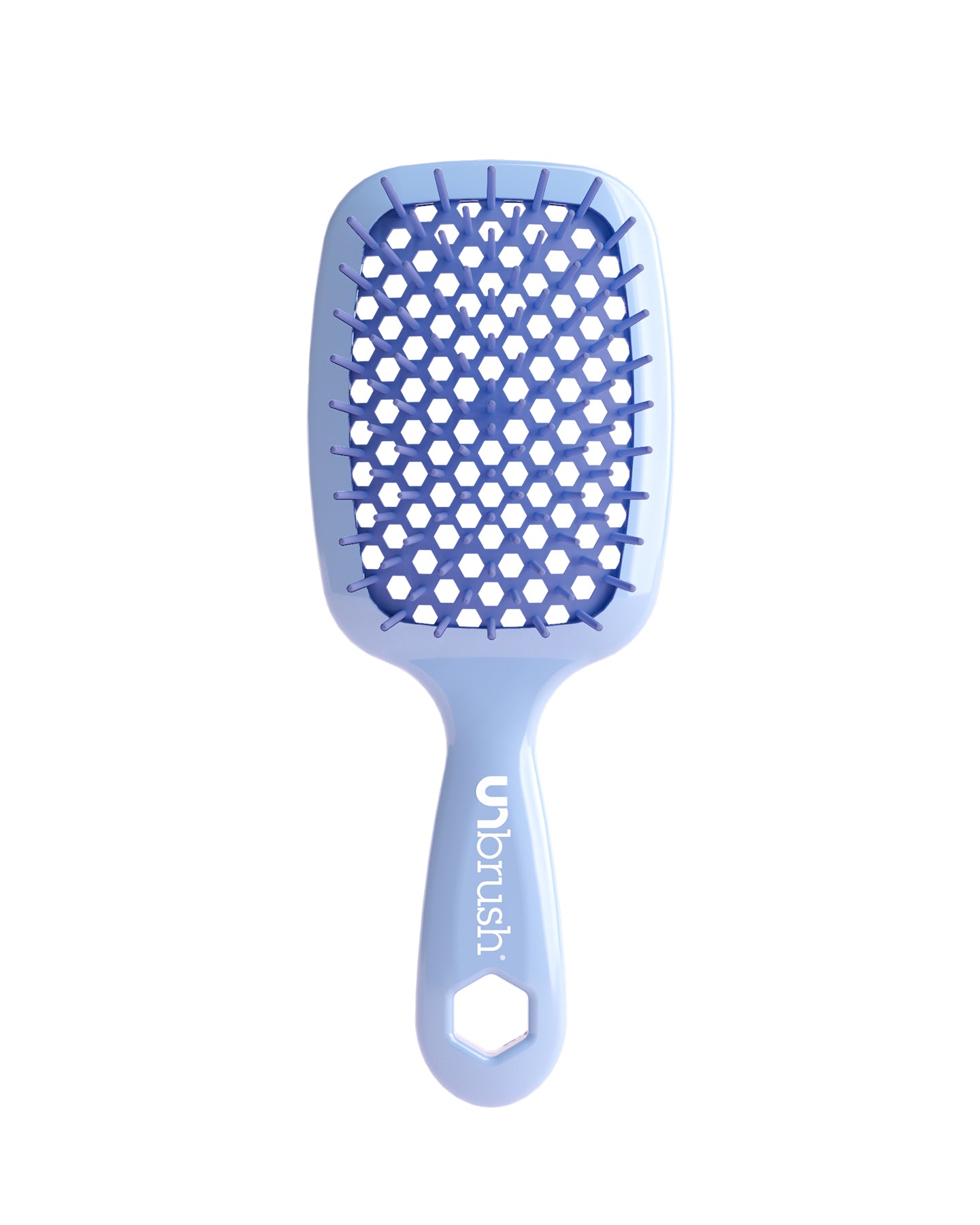 UNbrush Detangling Hair Brush Pastel - Periwinkle – FHI Heat™