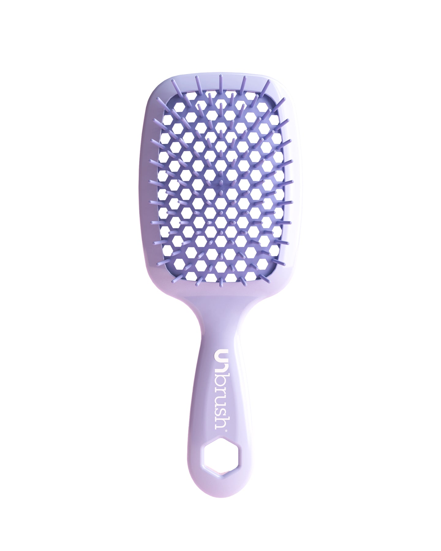 UNbrush Detangling Hair Brush Pastel - Lilac – FHI Heat™