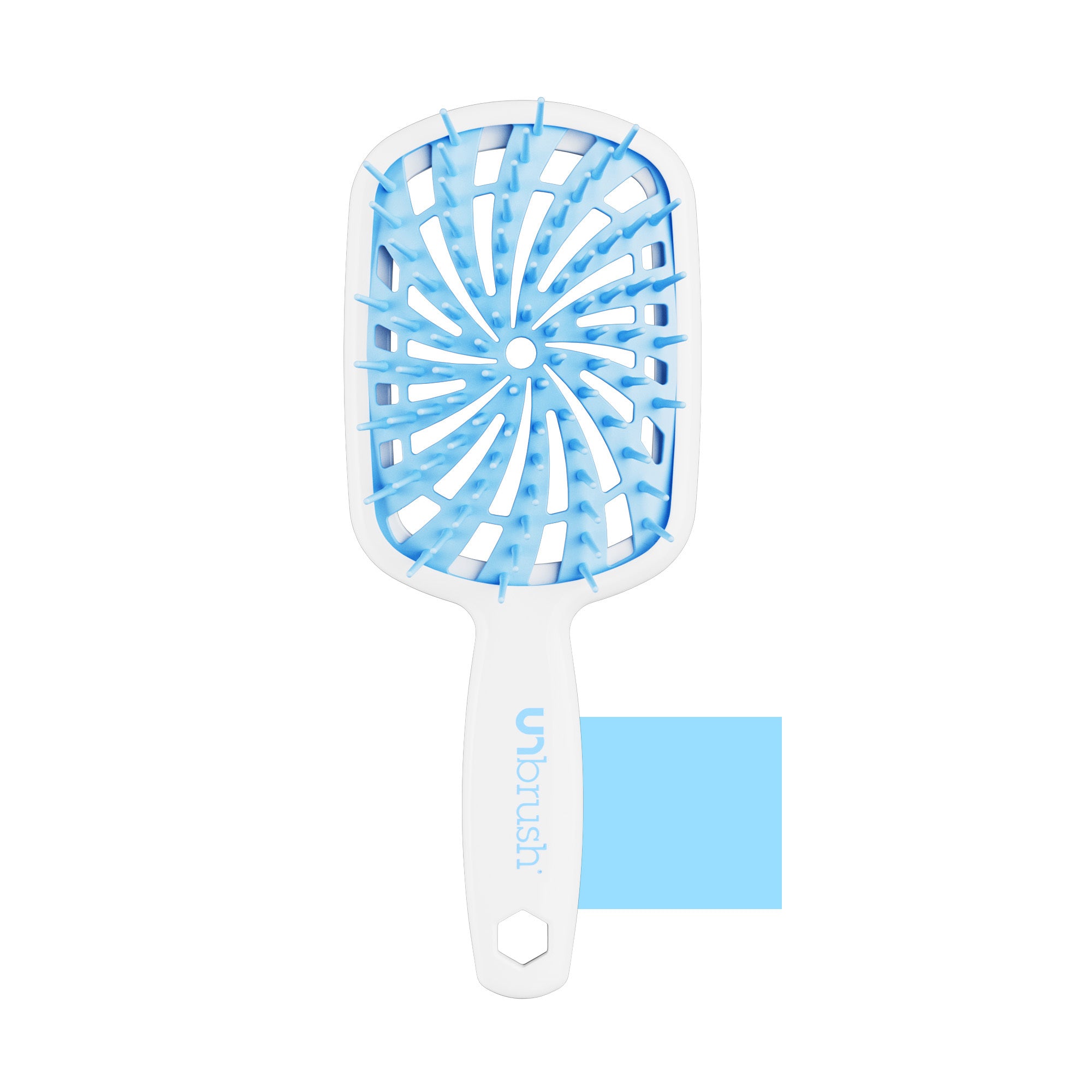 UNbrush Detangling Hair Brush Plus - Cotton Candy - FHI Heat™