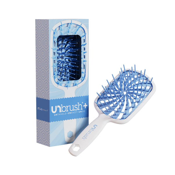 UNbrush Detangling Hair Brush Plus - Cotton Candy - FHI Heat™