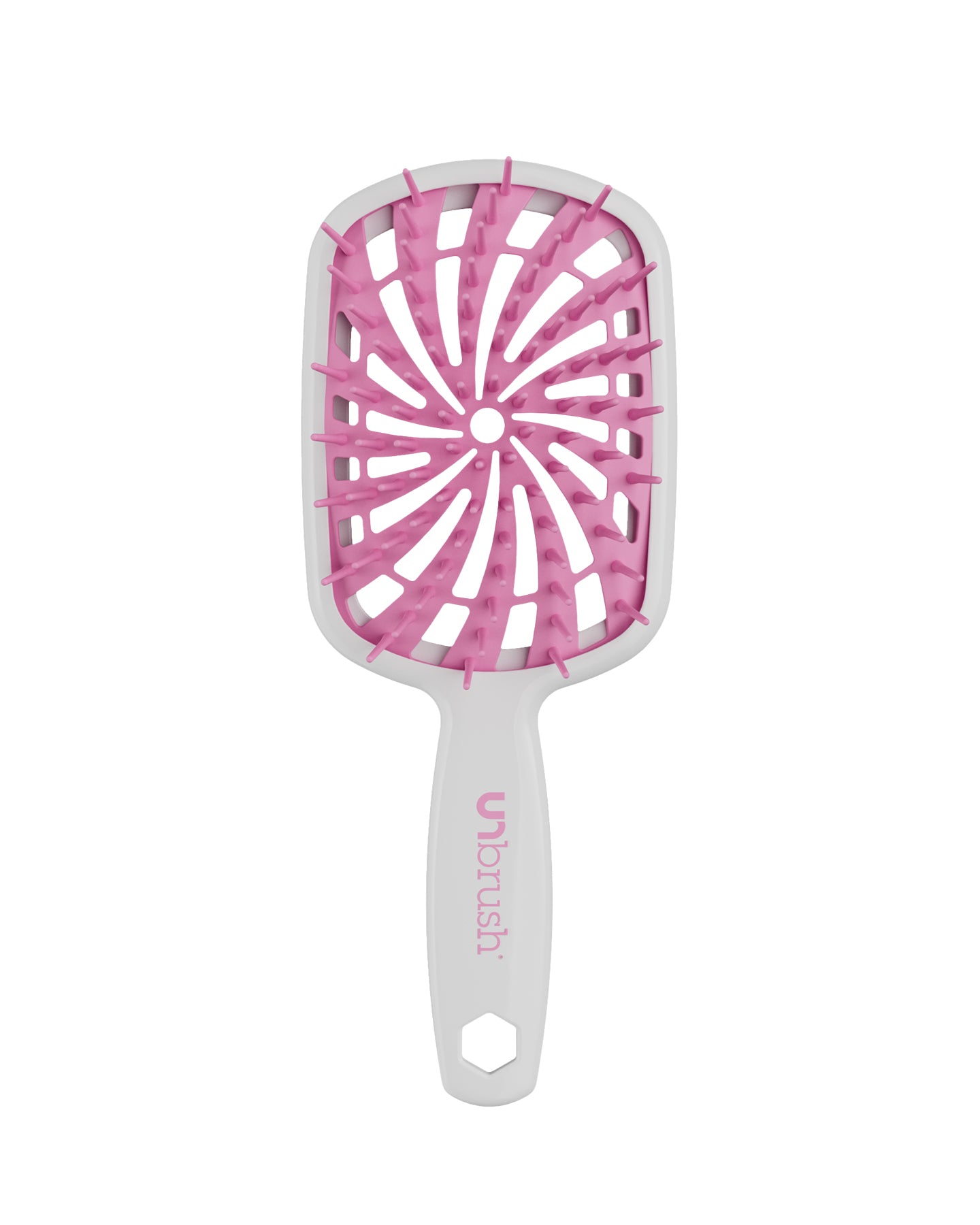 UNbrush Detangling Hair Brush Plus - Bubble Gum – FHI Heat™
