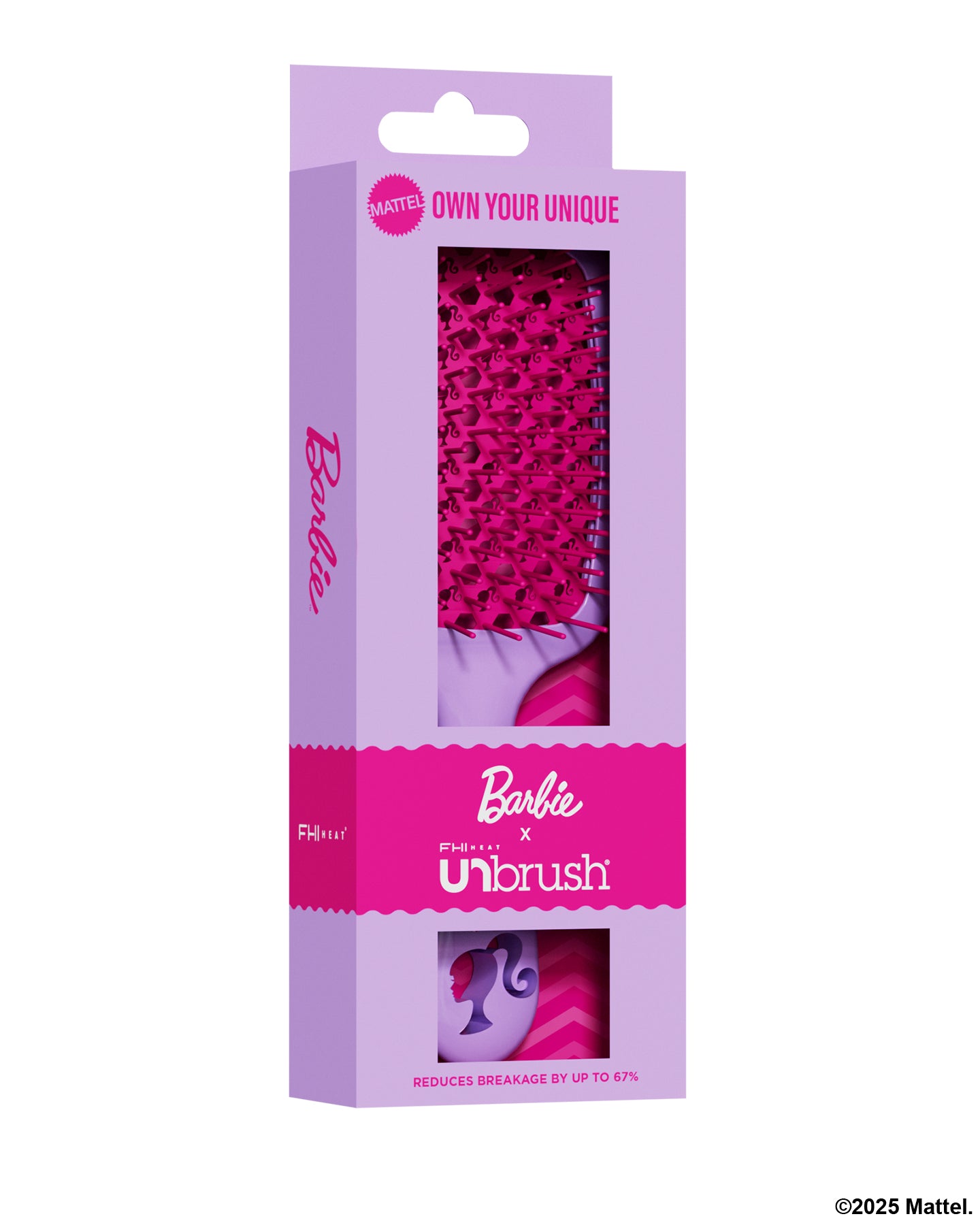 UNbrush Barbie Individual - Purple Own Your Unique – FHI Heat™