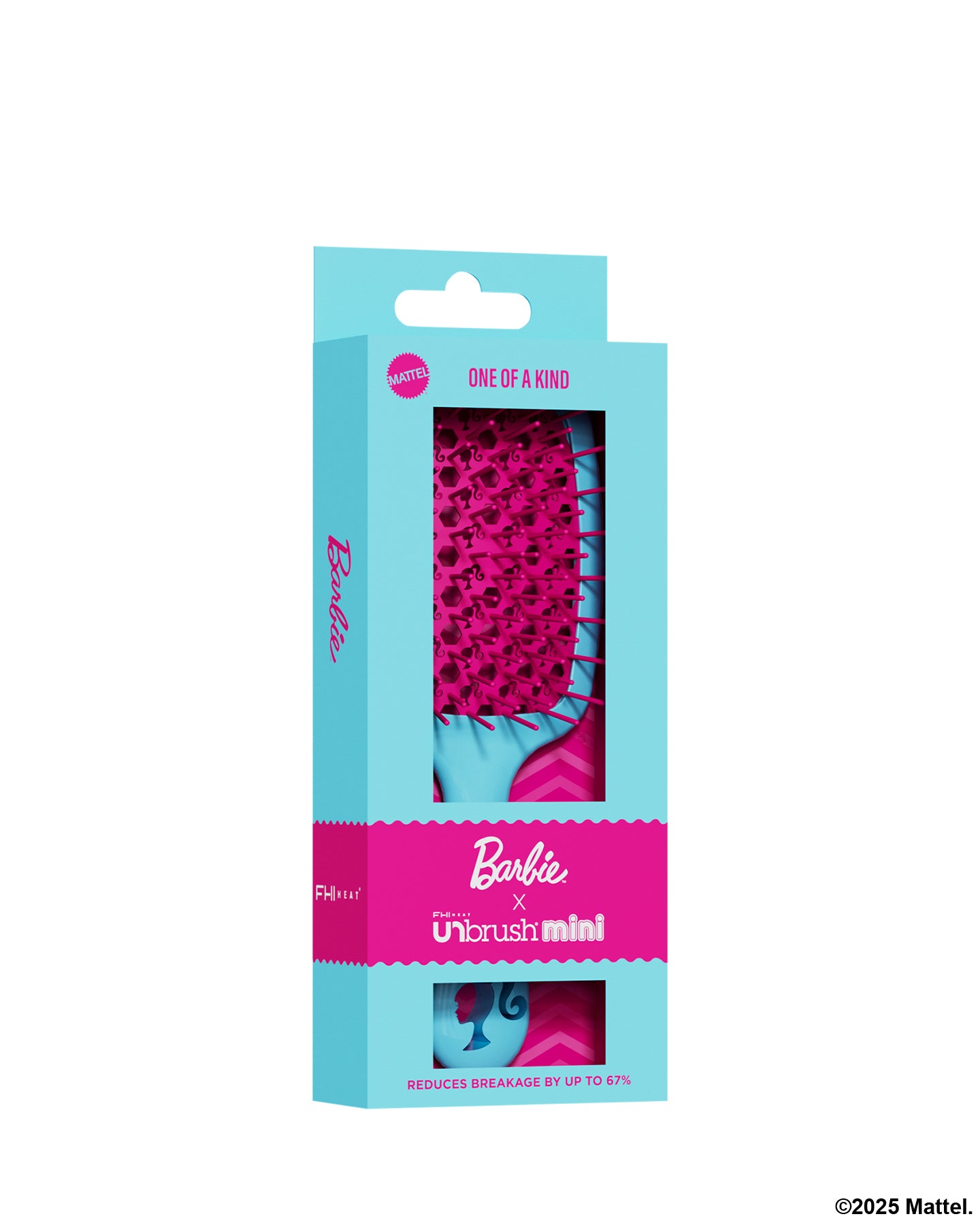 UNbrush Mini Barbie Individual - Blue One of a Kind – FHI Heat™