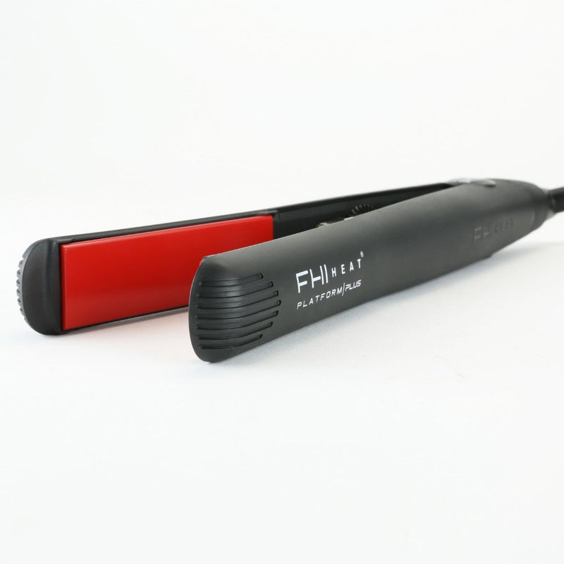 Flat Iron Tourmaline Curved Hair Straightener In 1 Inch - FHI Heat™