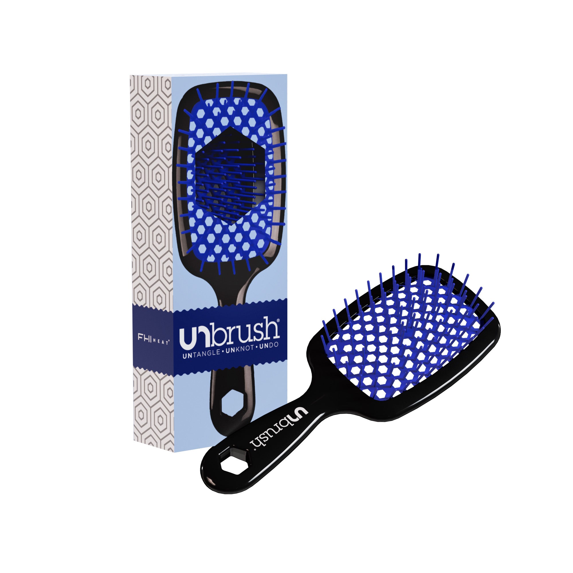 Detangling Hair Brush: UNbrush - Galaxy Blue - FHI Heat™