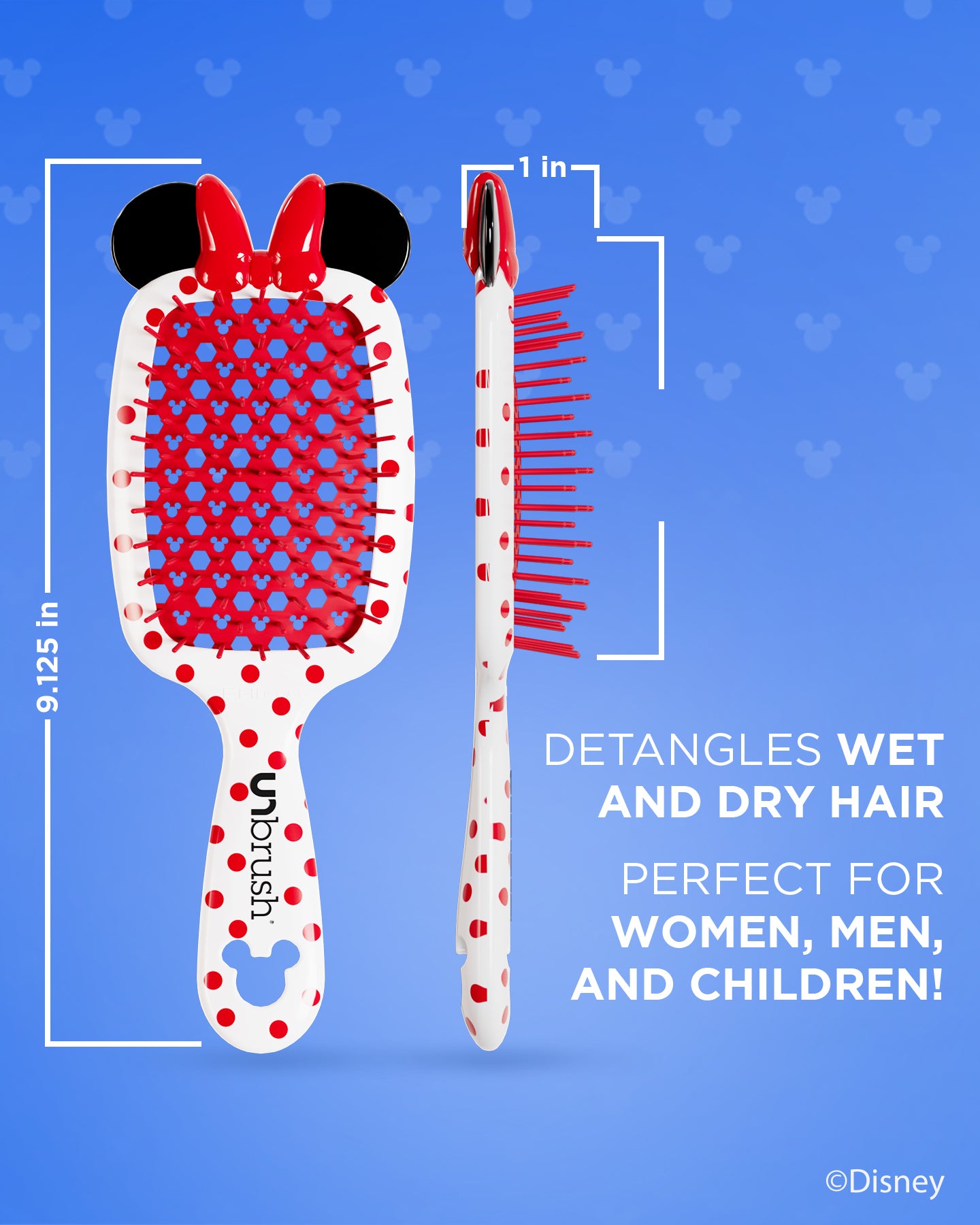 Disney Mickey Mouse - UNbrush Detangling Hair Brush – FHI Heat™