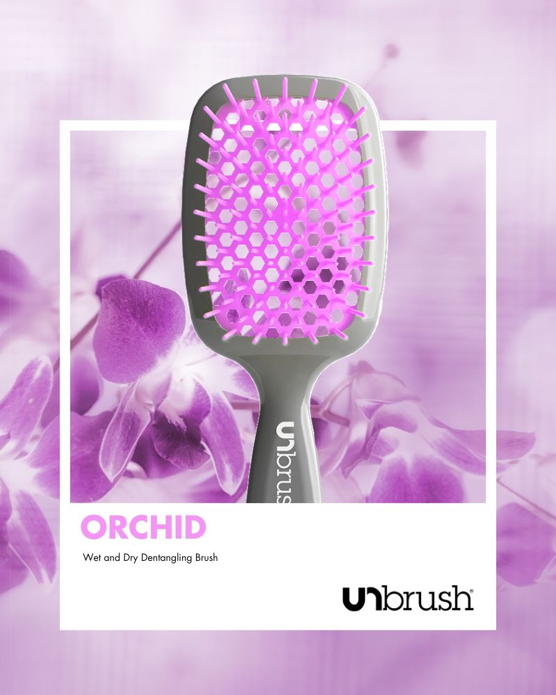 UNbrush Detangling Hair Brush - Orchid - FHI Heat™