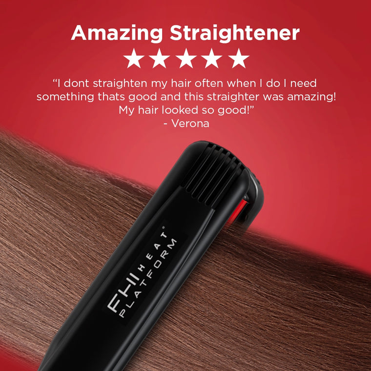 FHI Heat: Flat Iron - 1 1/4" Tourmaline Ceramic Hair Straightener - FHI ...