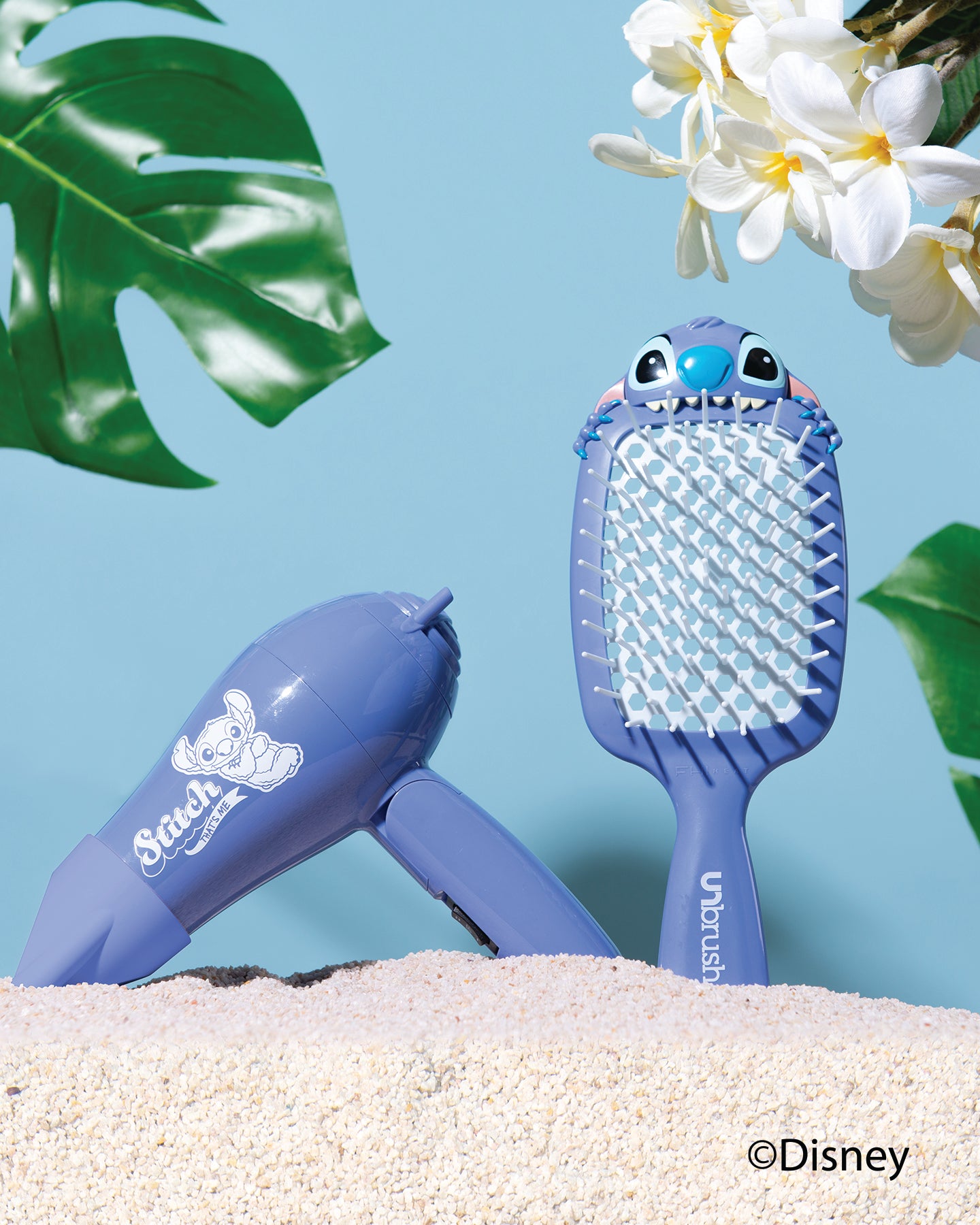 Disney Stitch UNbrush® & Mini Dryer Travel Set – FHI Heat™