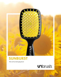 Detangling Hair Brush: UNbrush - Sunburst Yellow - FHI Heat™