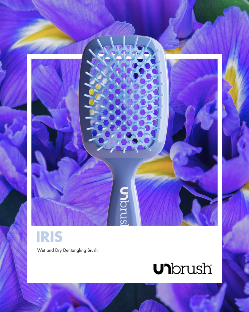 UNbrush Detangling Hair Brush - Iris - FHI Heat™