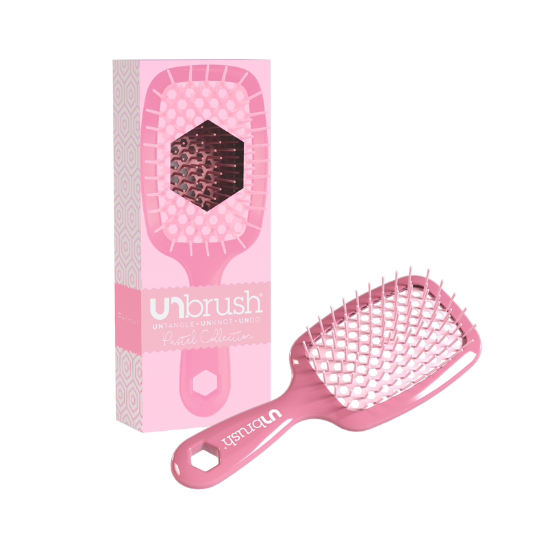 UNbrush Detangling Hair Brush - Rose - FHI Heat™