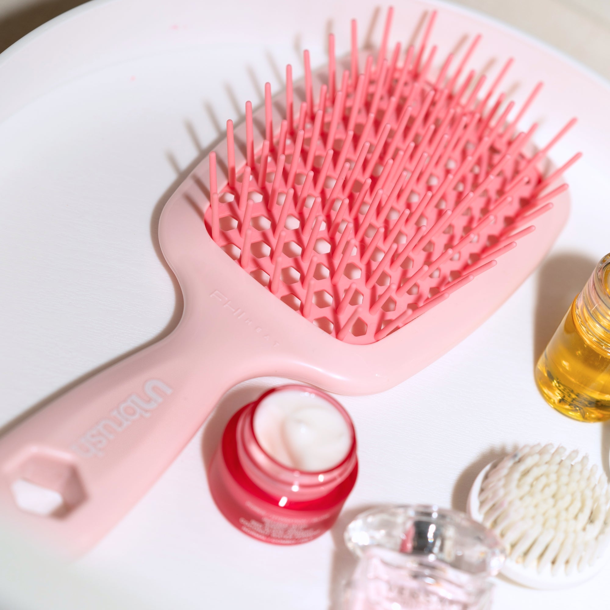 UNbrush Detangling Hair Brush - Peony – FHI Heat™
