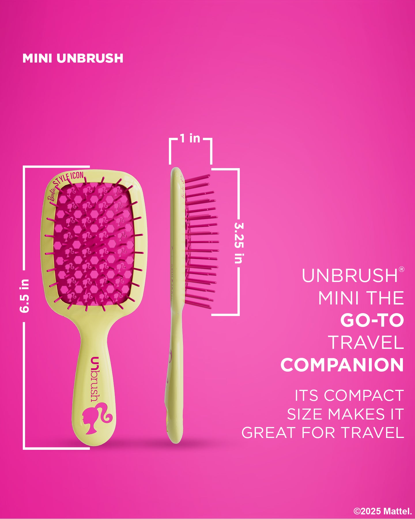 UNbrush Barbie Detangling Brush - Style Icon Gift Set – FHI Heat™