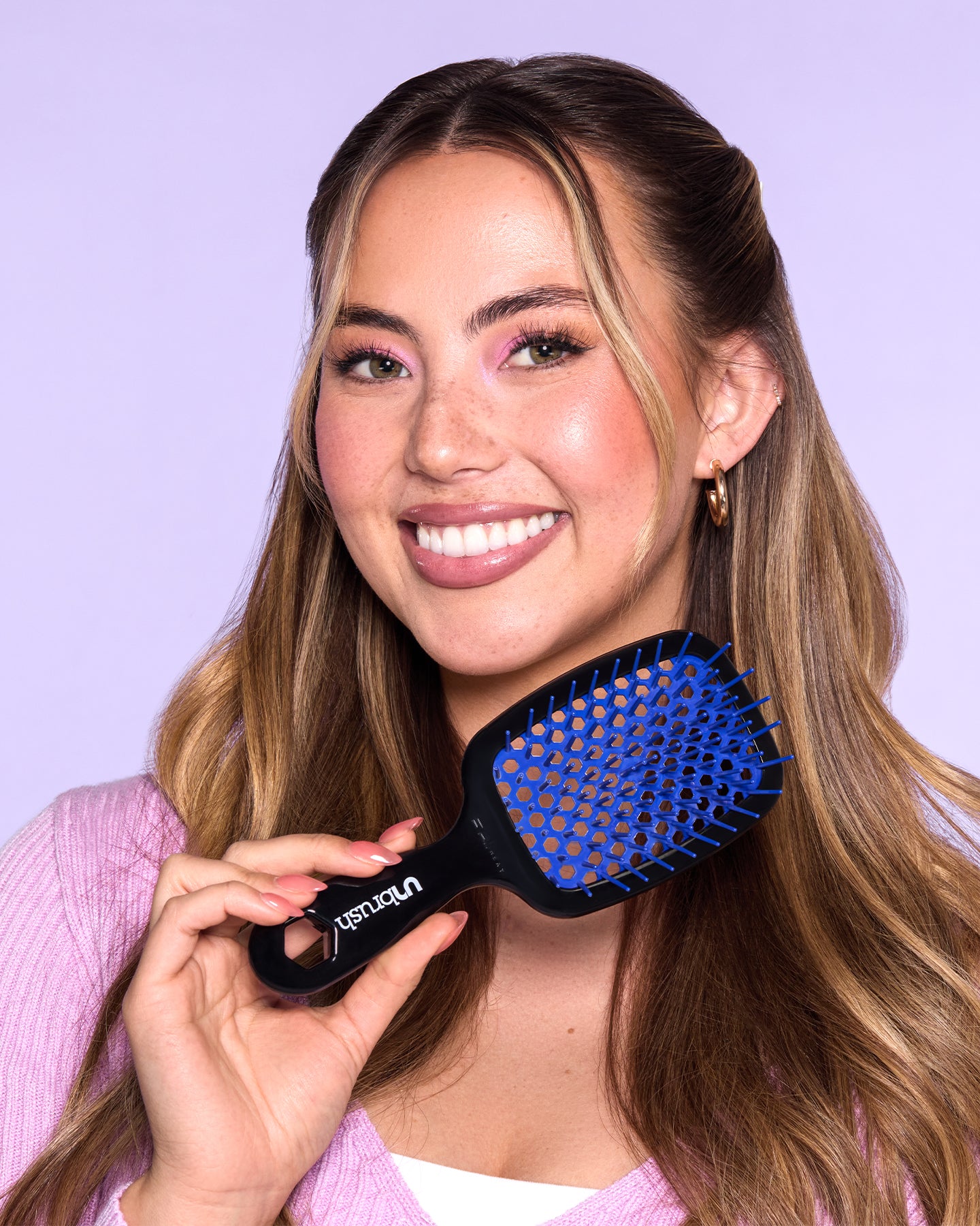 Detangling Hair Brush: UNbrush - Galaxy Blue – FHI Heat™