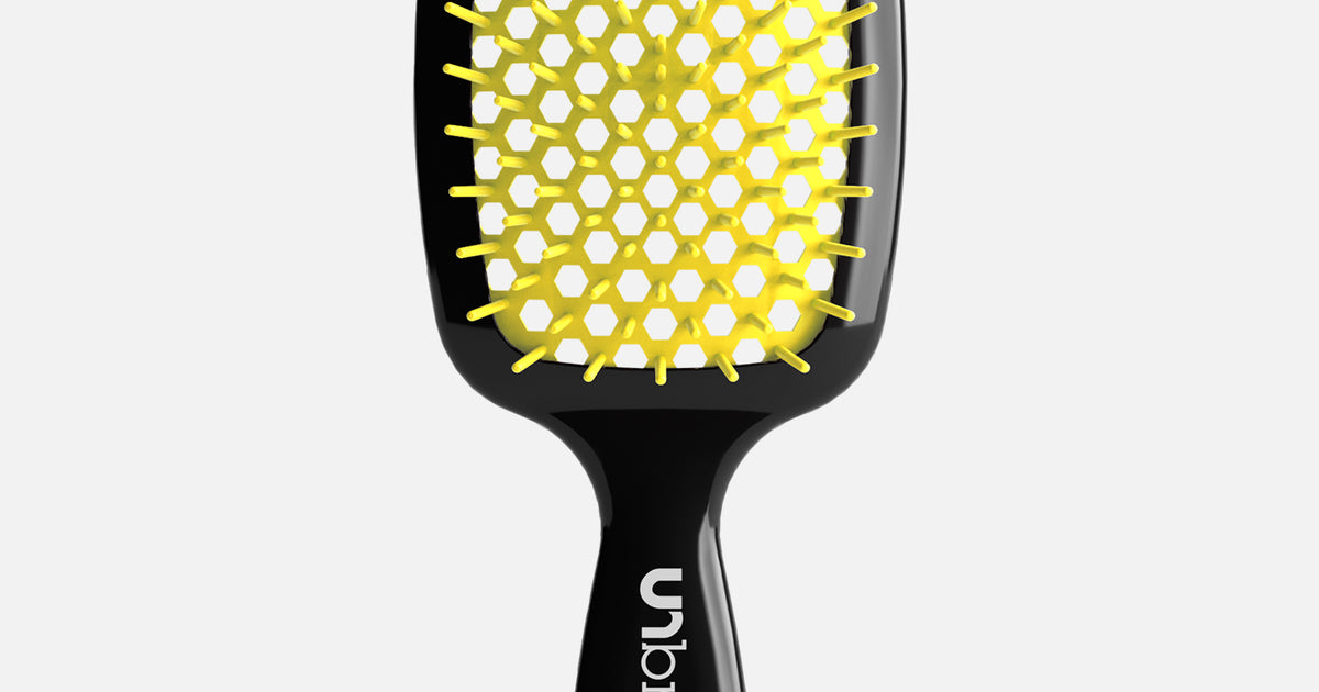 Detangling Hair Brush: UNbrush - Sunburst Yellow – FHI Heat™