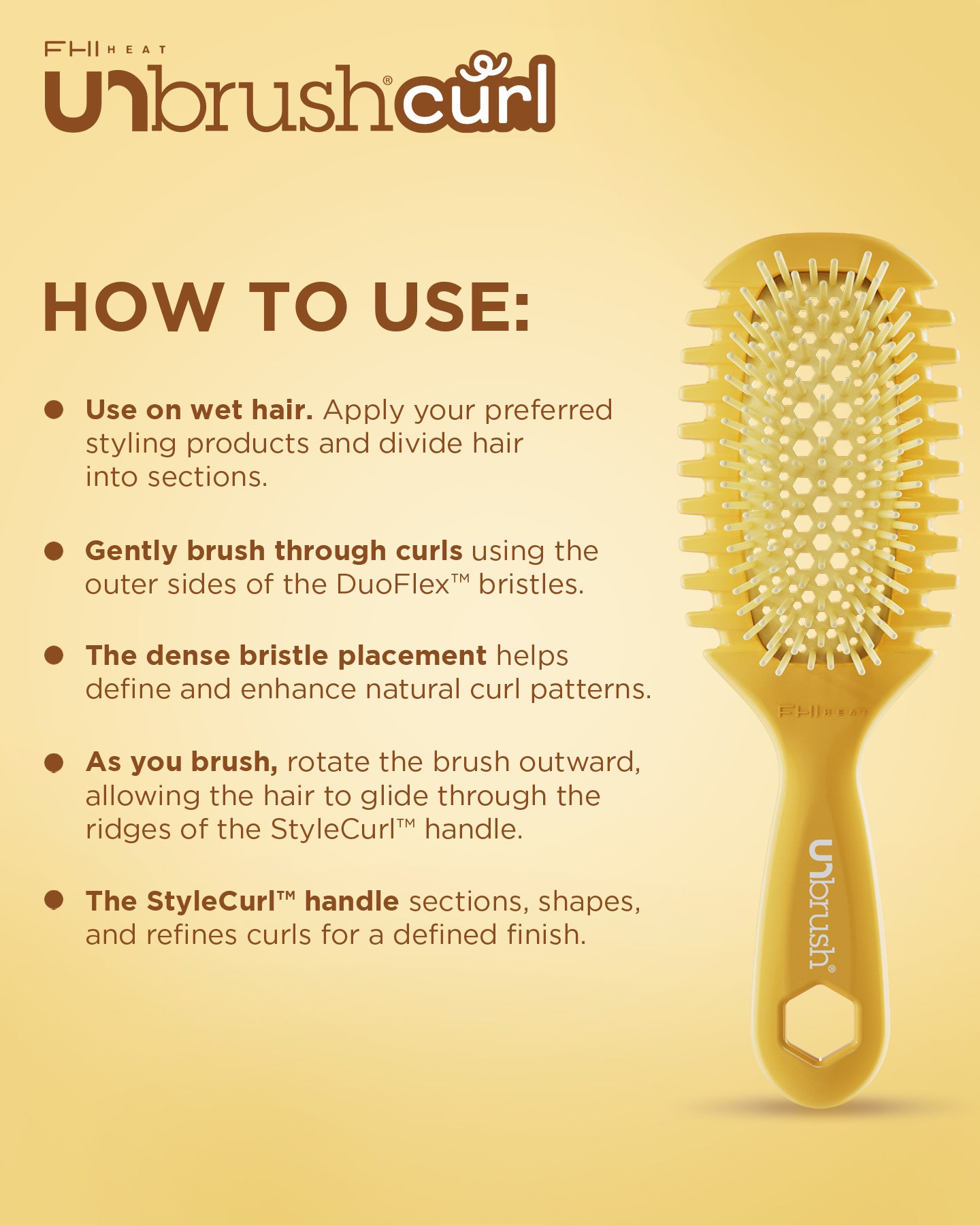 UNbrush Curl - Golden Hour – FHI Heat™