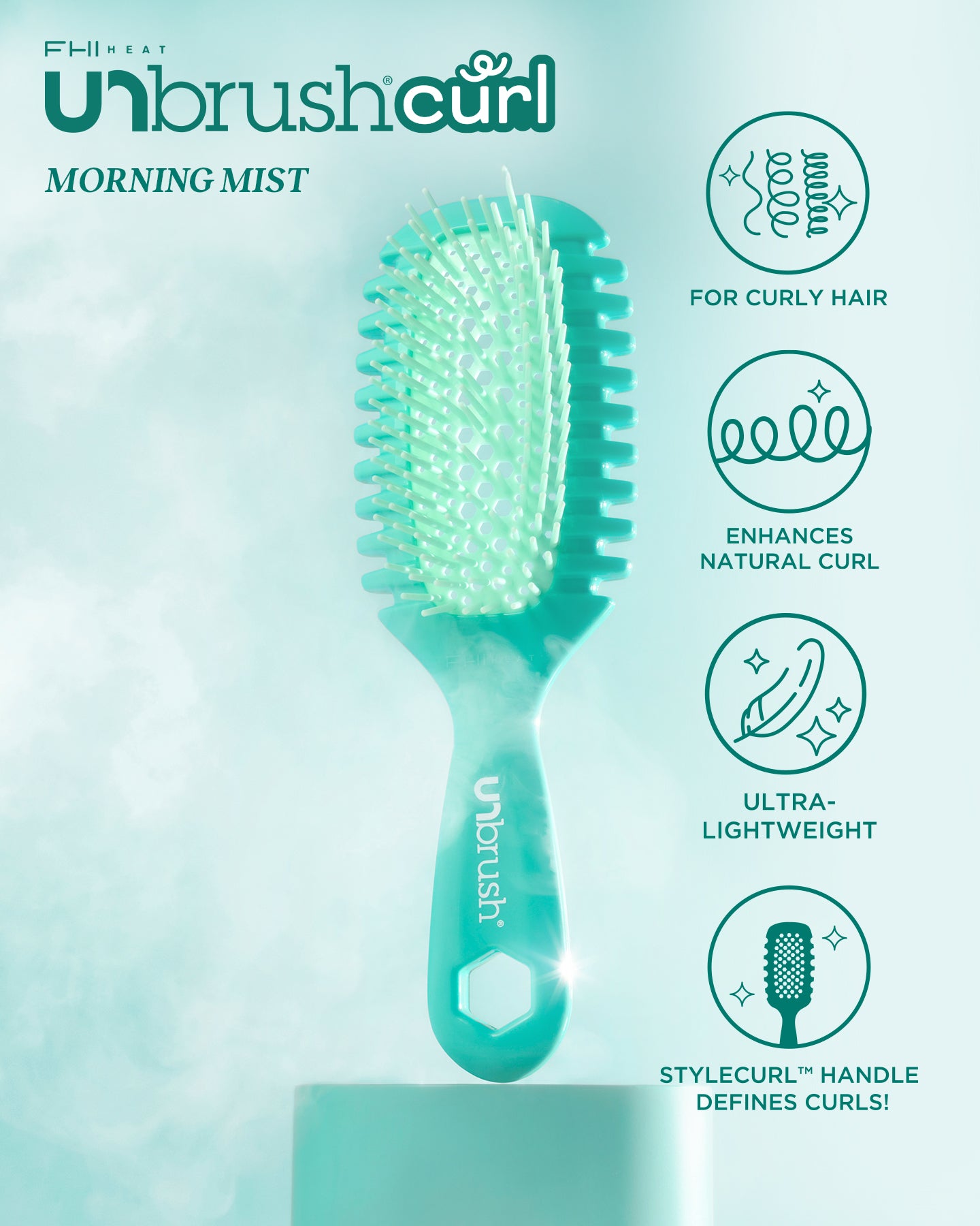 UNbrush Curl - Morning Mist – FHI Heat™