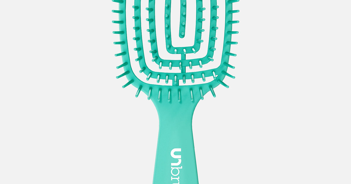 UNbrush Flex Detangling Hair Brush - Teal – FHI Heat™