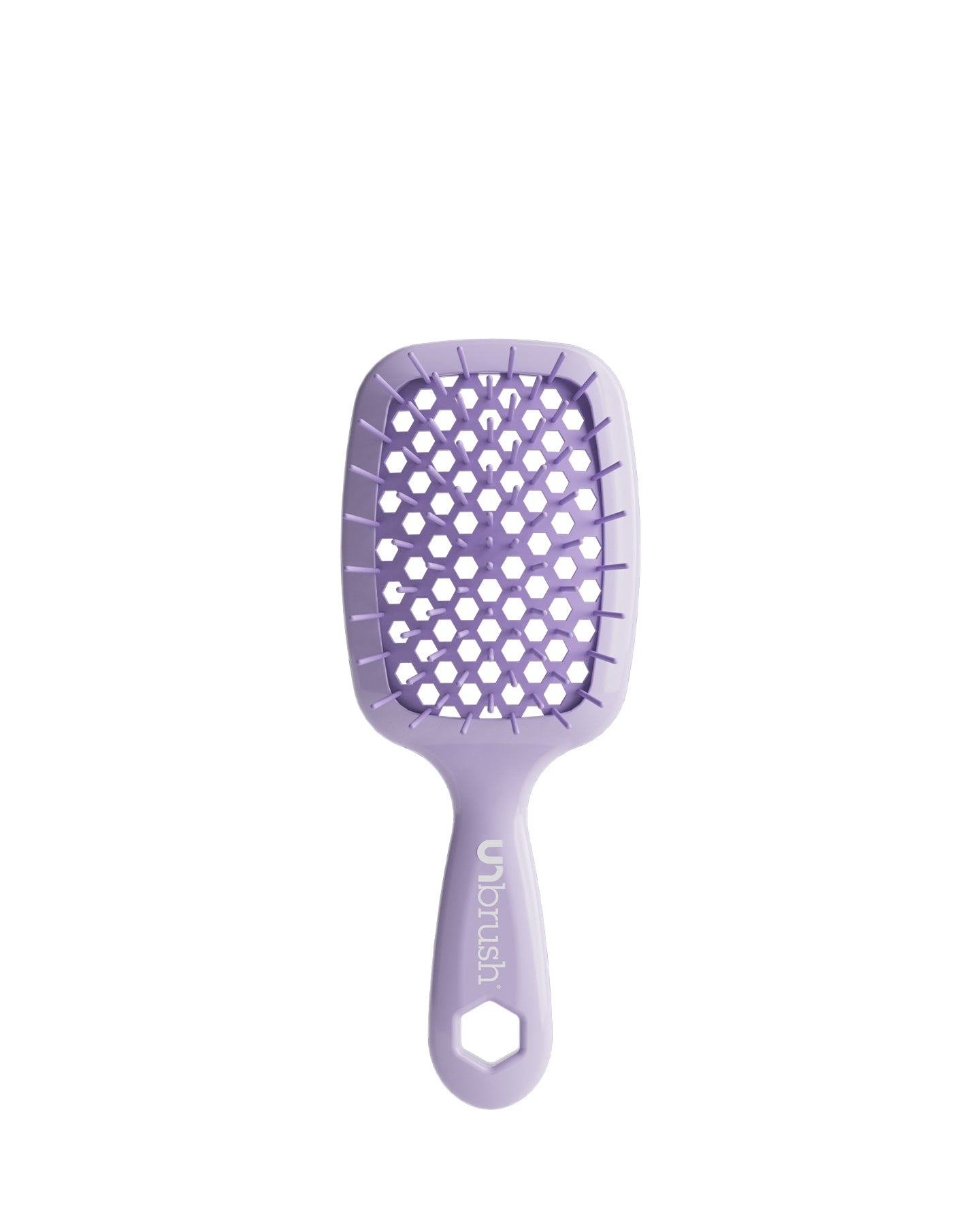 UNbrush Detangling Hair Brush Mini Pastel - Lilac – FHI Heat™