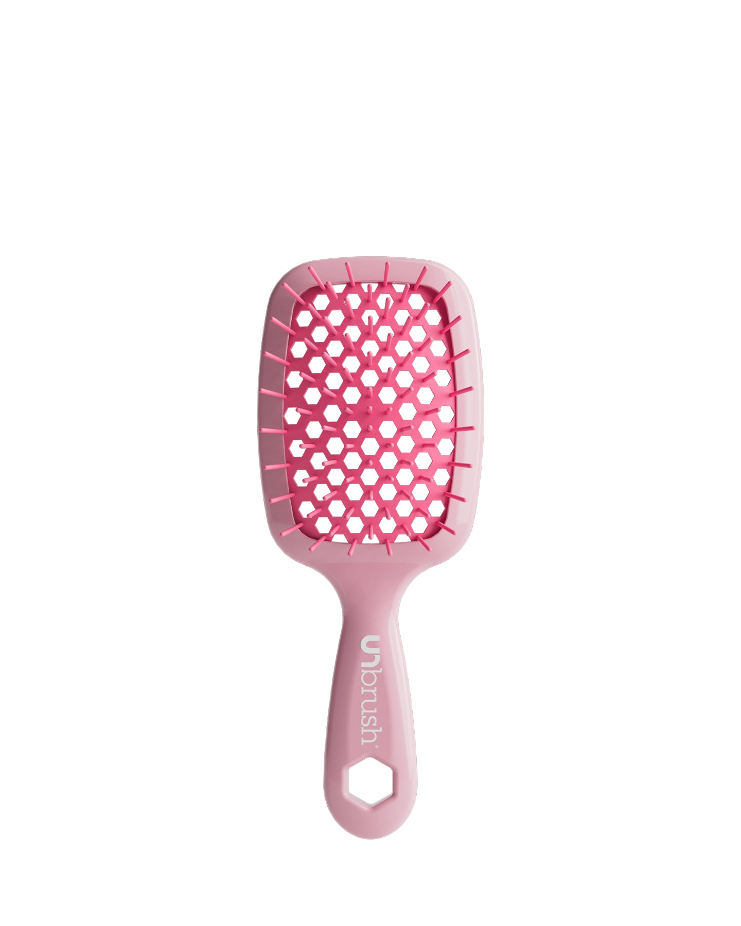 UNbrush Detangling Hair Brush Mini Pastel - Peony – FHI Heat™