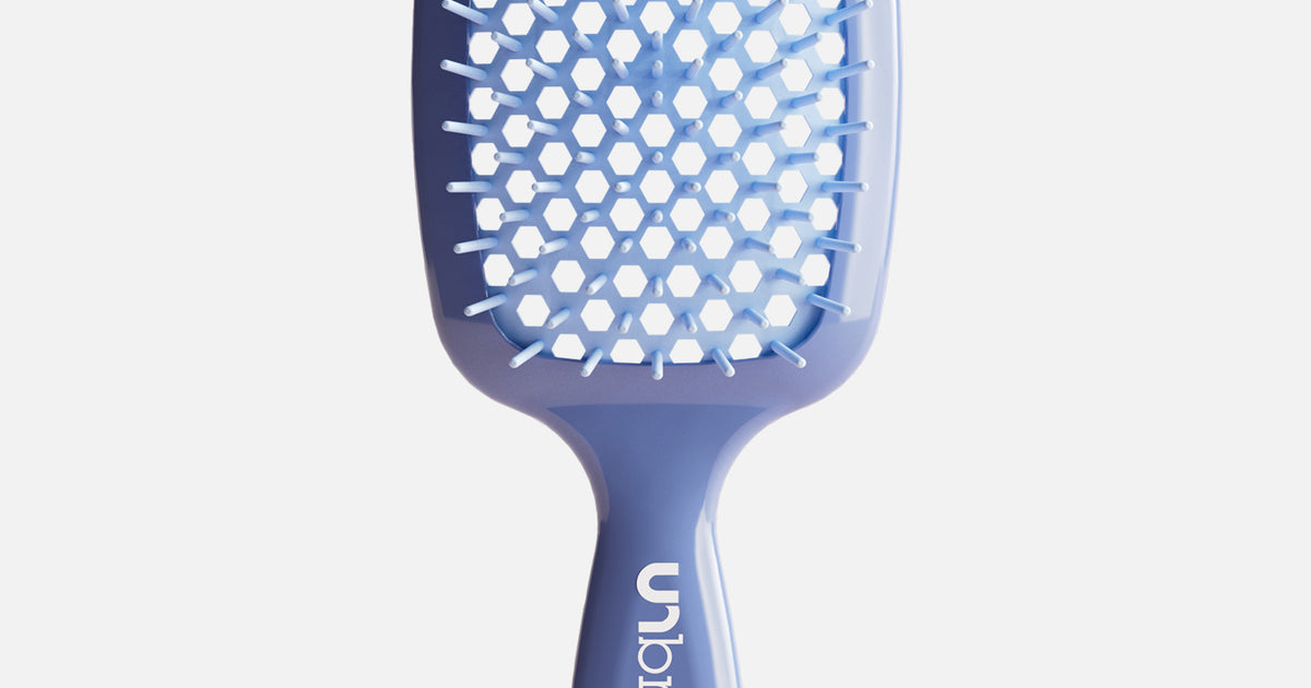 UNbrush Detangling Hair Brush Pastel - Iris – FHI Heat™