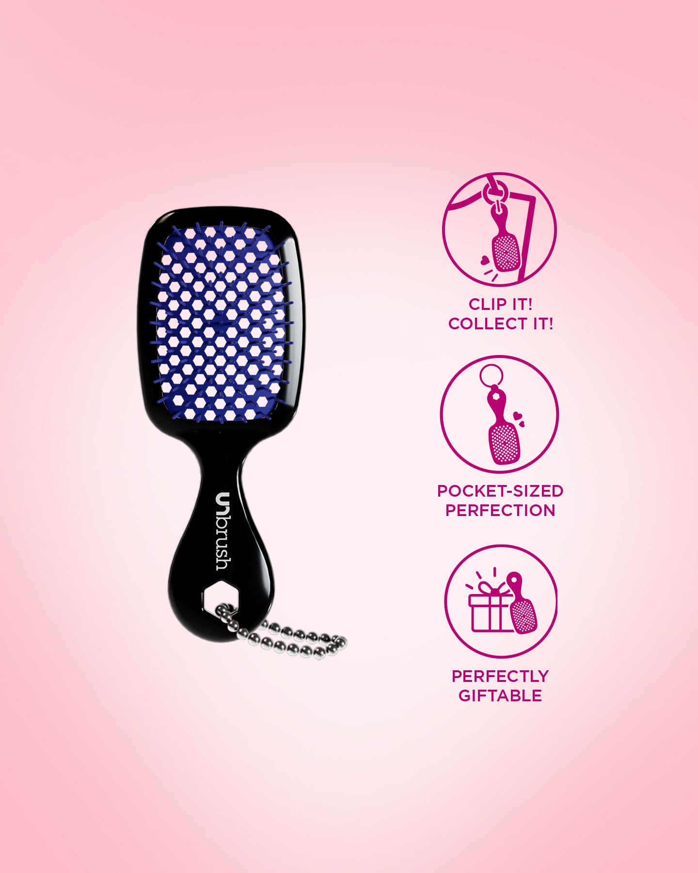 UNbrush Super Mini Keychain - Galaxy – FHI Heat™