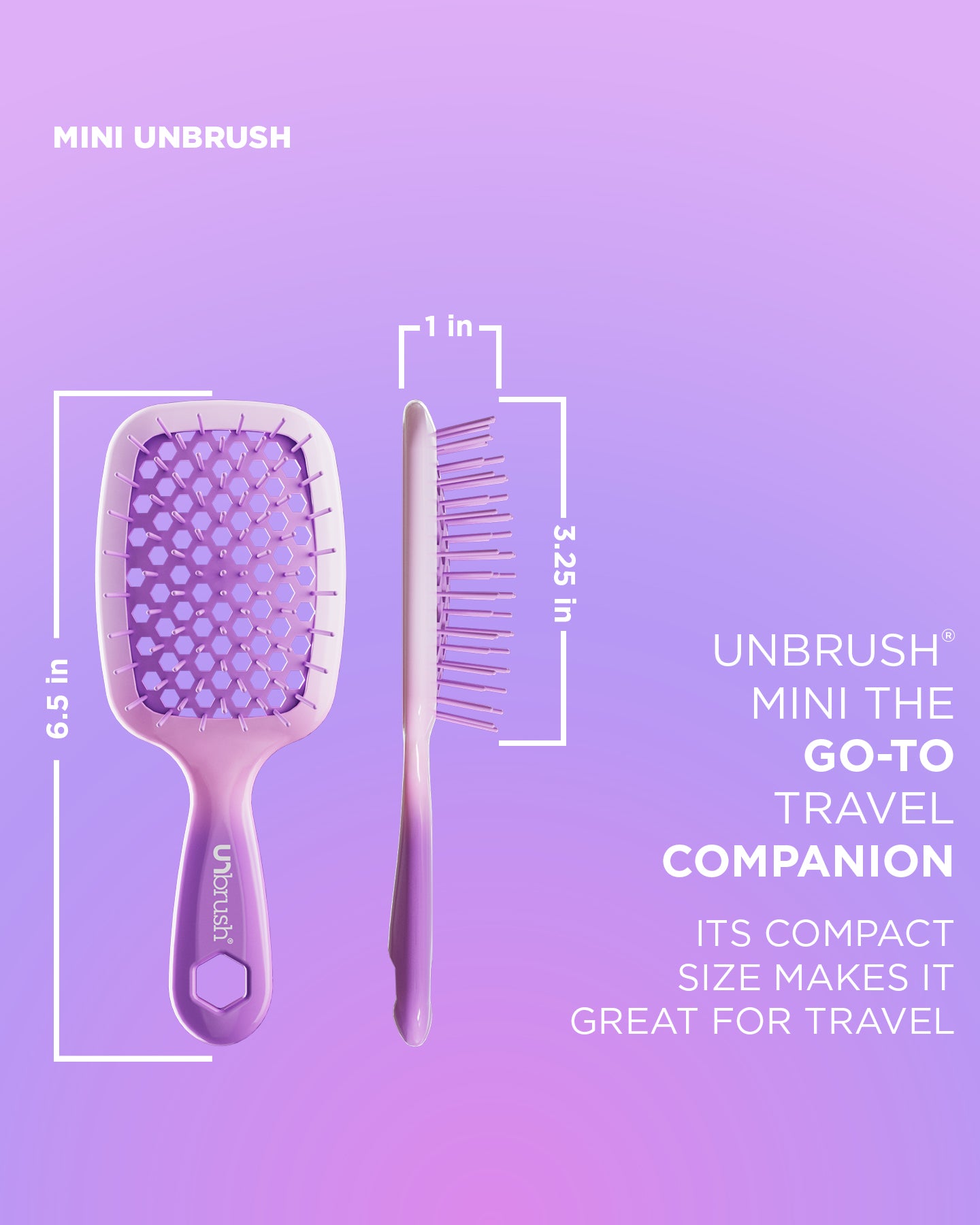 UNbrush Duo Set Purple Ombre – FHI Heat™